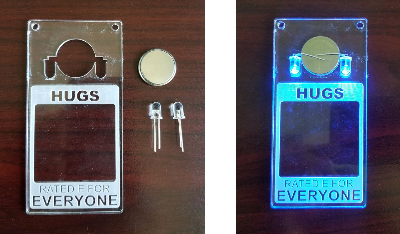 Edge Lit RGB Acrylic Laser Cut Pendant : 4 Steps (with Pictures ...