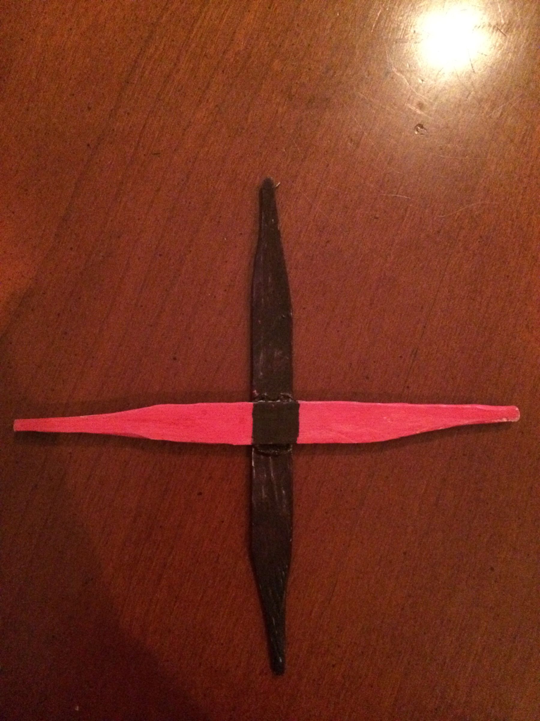 Popsicle Stick Ninja Star (shurikin) : 4 Steps - Instructables