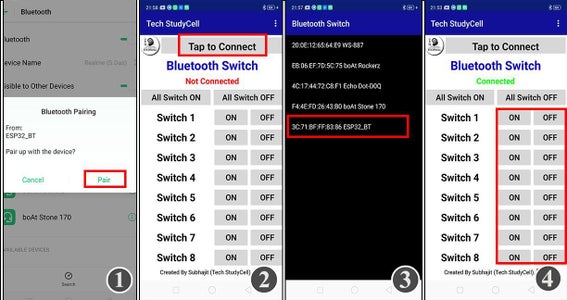 Esp32 Capacitive Touch Sensor Switch To Control Relays With Ttp223 17 Steps Instructables