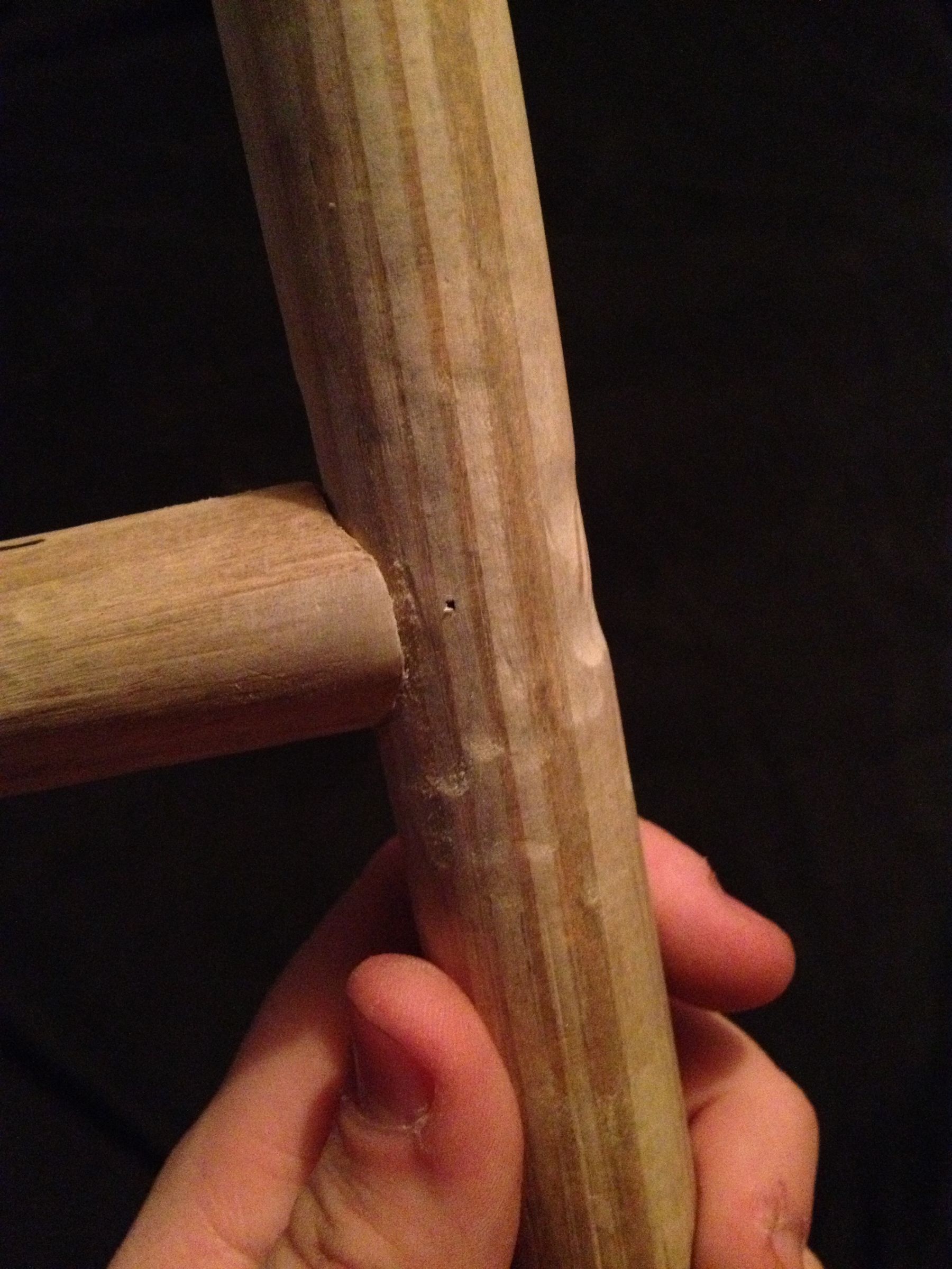 Old Broom Handle Turned Into a Wooden Nightstick : 9 Steps - Instructables