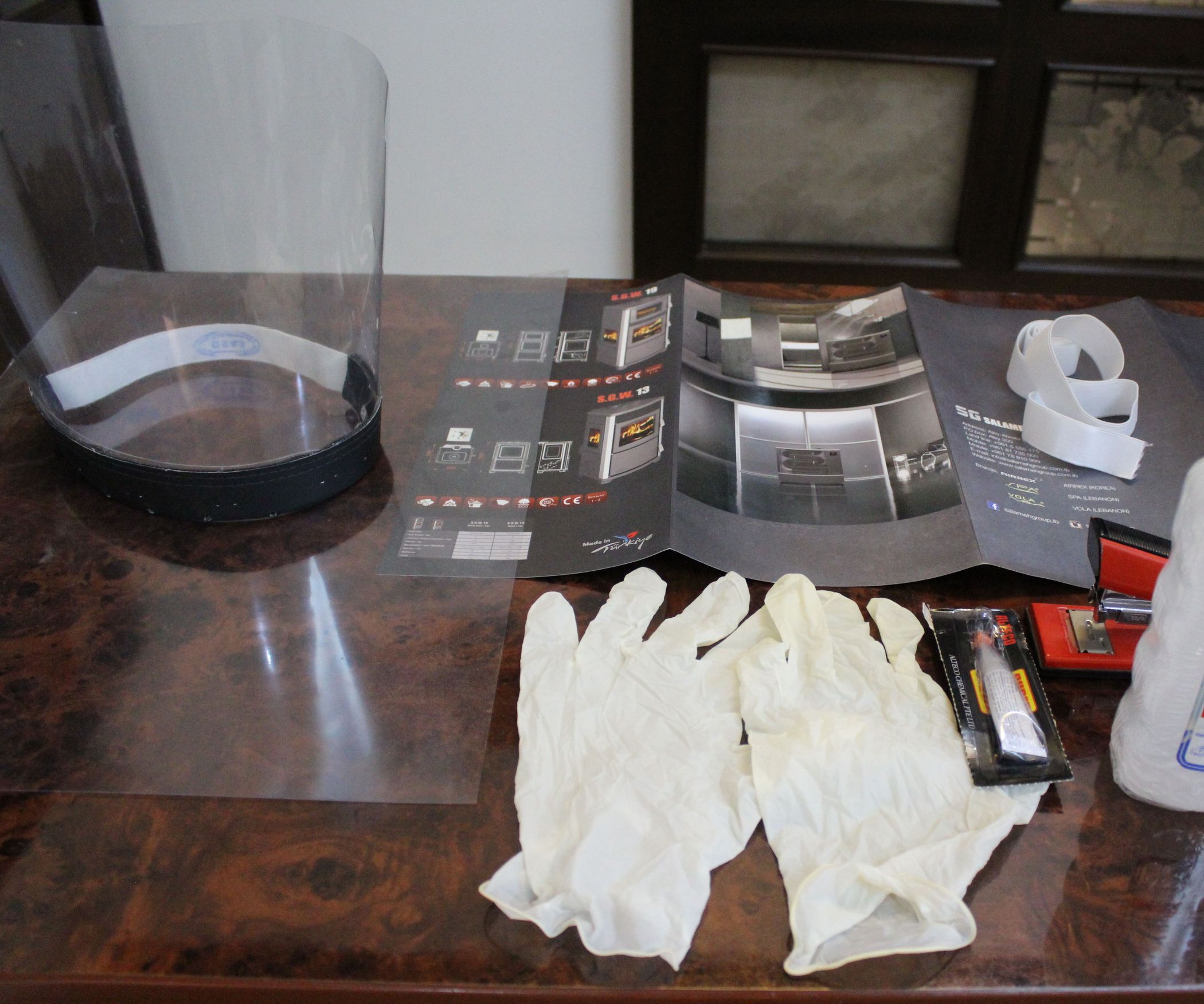 DIY COVID-19 Face Shield : 4 Steps - Instructables