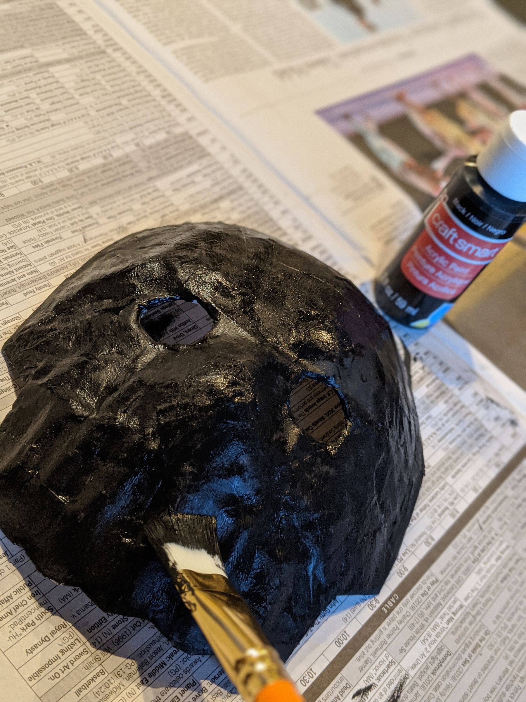 Paper Mache Mask : 11 Steps (with Pictures) - Instructables