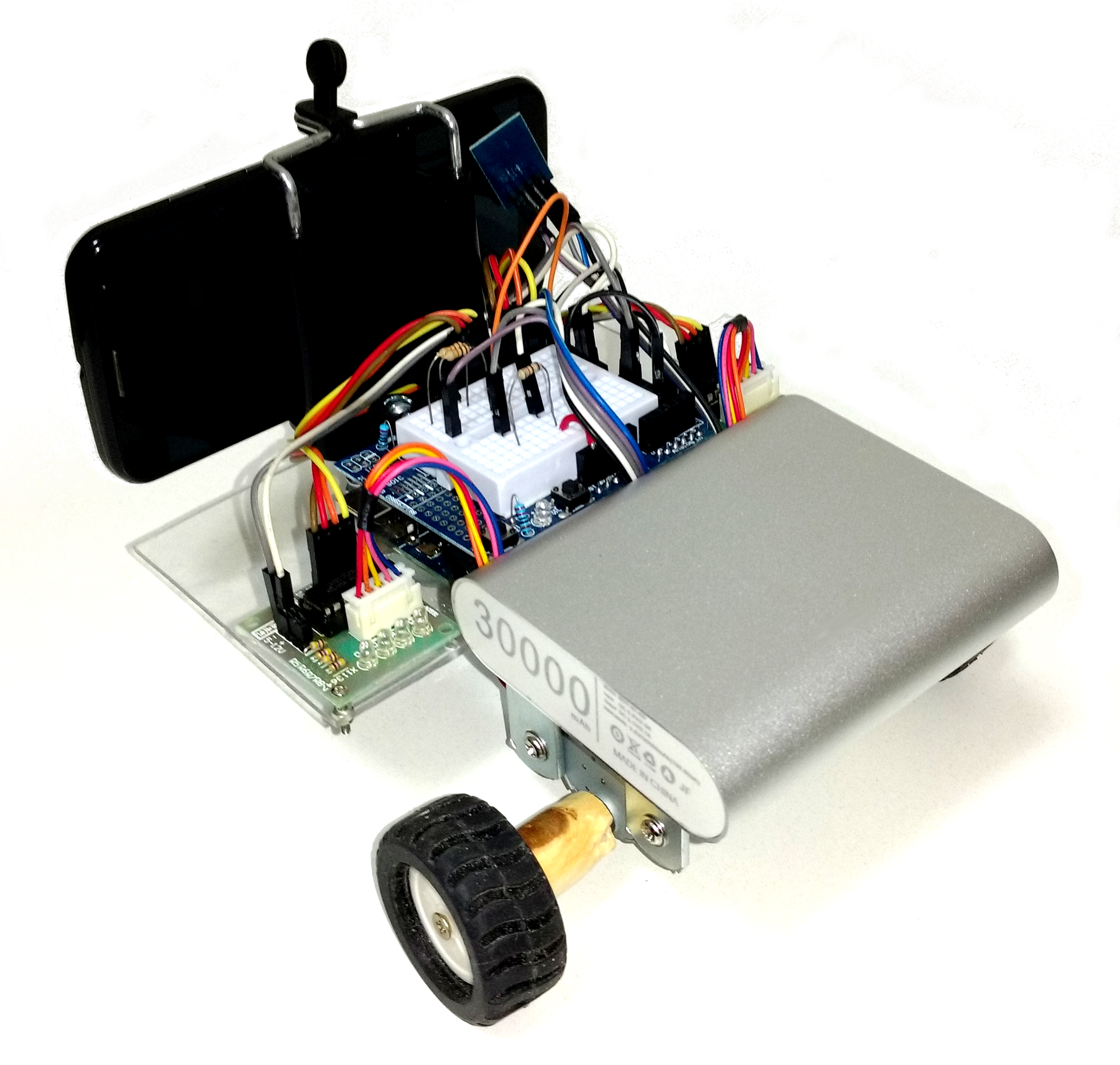 Wi-fi Controlled FPV Rover Robot (with Arduino, ESP8266 and Stepper ...