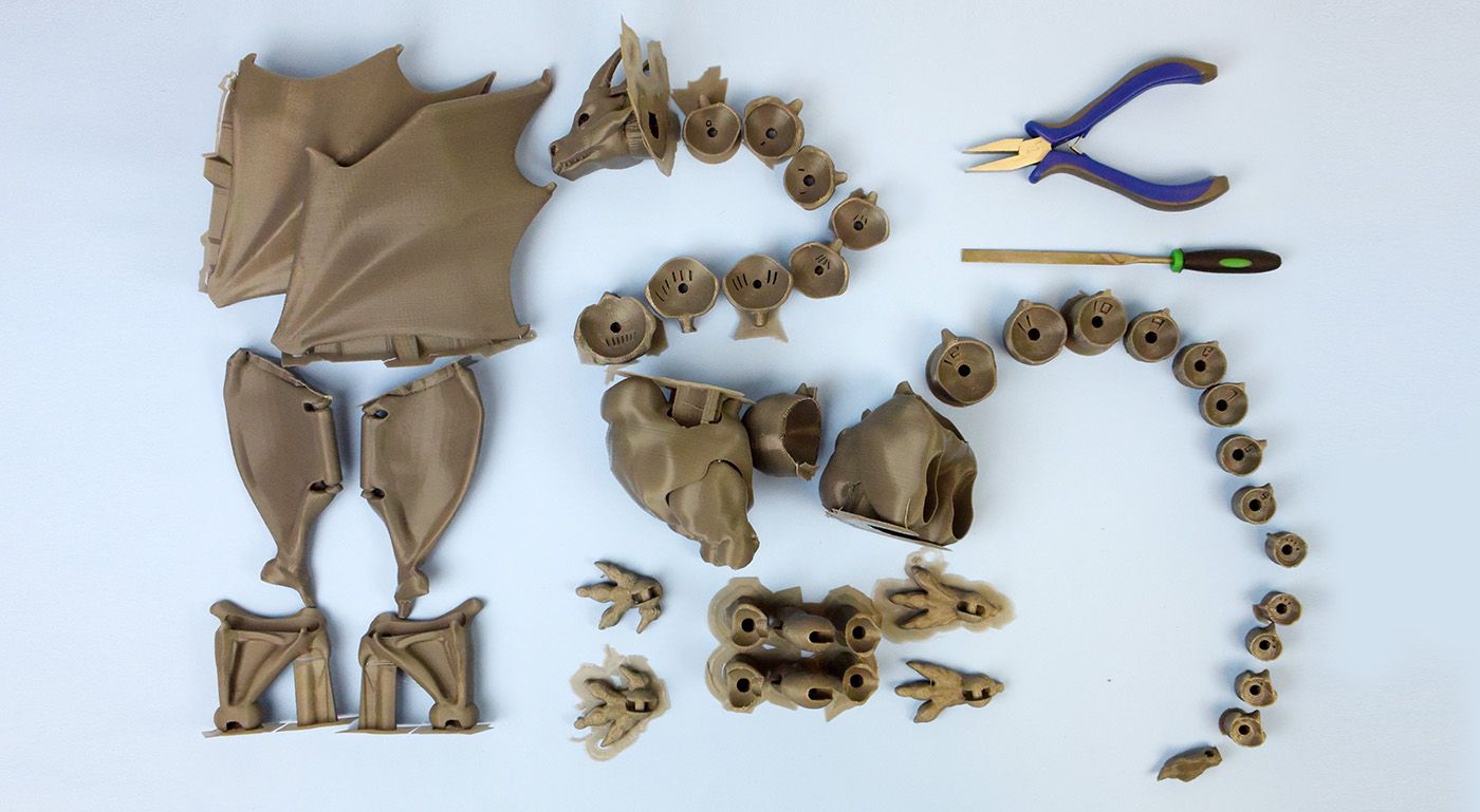 Jointed Dragon : 4 Steps (with Pictures) - Instructables