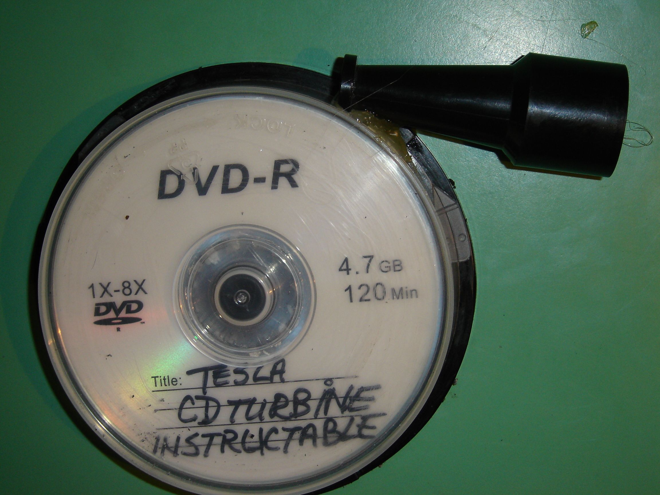 Build an Amazing Tesla CD Turbine : 11 Steps (with Pictures ...