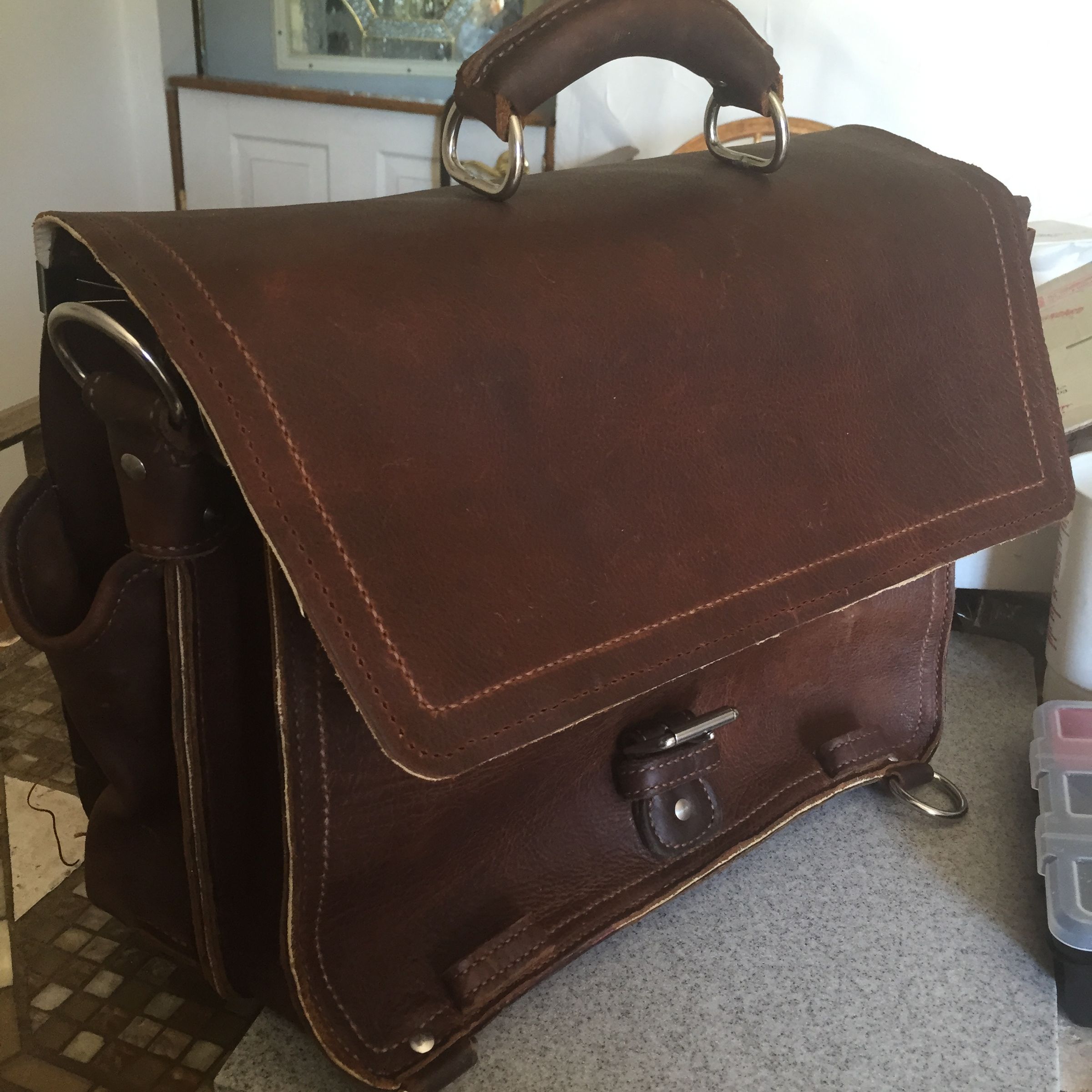 Leather Briefcase : 12 Steps (with Pictures) - Instructables