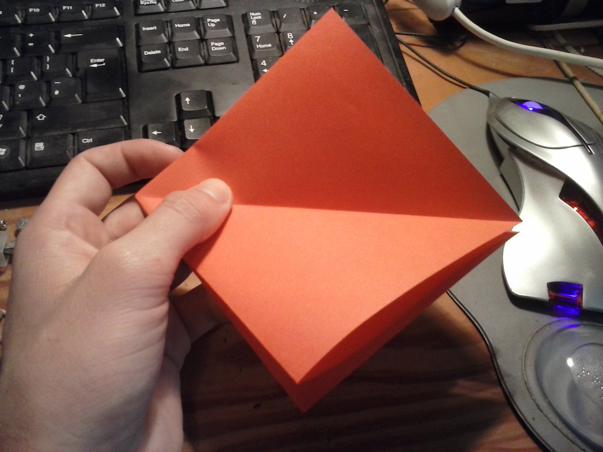 Origami Heron With Flapping Wings : 5 Steps - Instructables