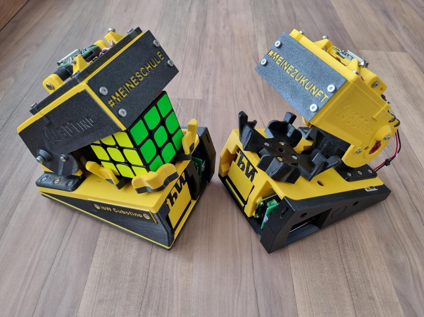CUBOTino Autonomous: Small, 3D Printed, Rubik's Cube Robot (Raspberry Pi Zero 2, PiCamera) : 12 ...