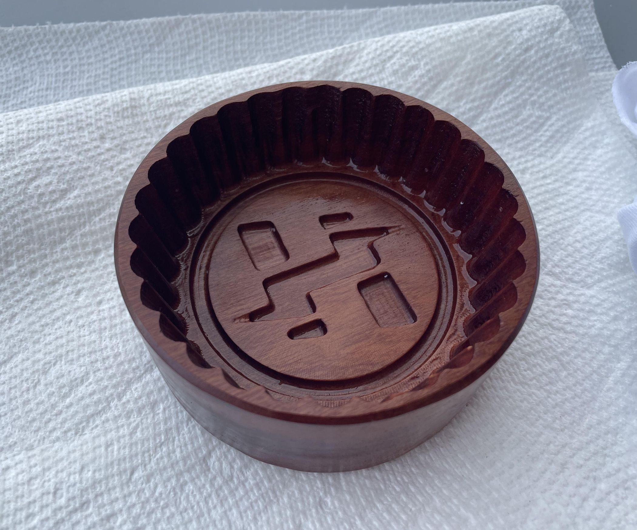 How to Make a Wood Mooncake Mold : 10 Steps (with Pictures) - Instructables