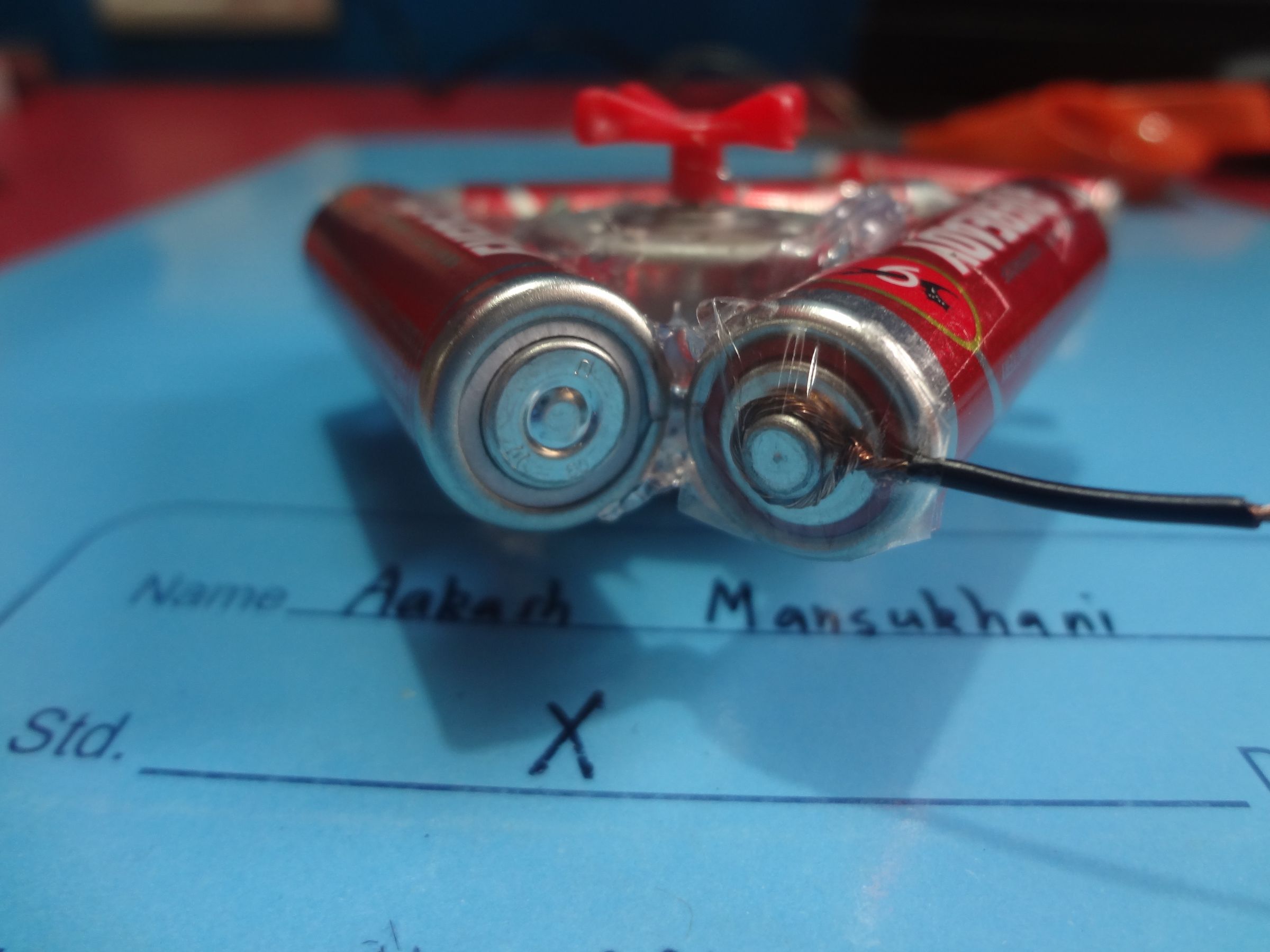 DIY Battery Powered Fidget Spinner(spins for 12hrs!) : 7 Steps (with ...