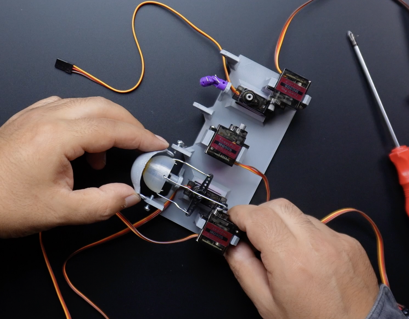 Face With Animatronic Eyes, Motion Detection and Voice : 6 Steps (with ...