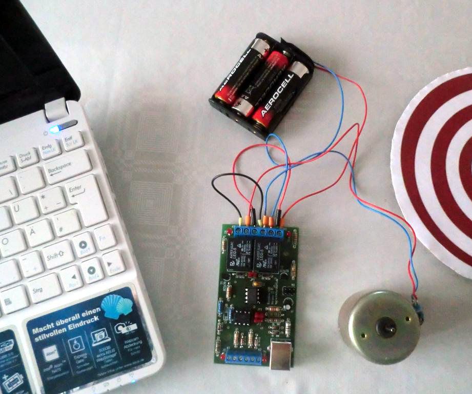 Control DC Motor Via USB : 4 Steps - Instructables