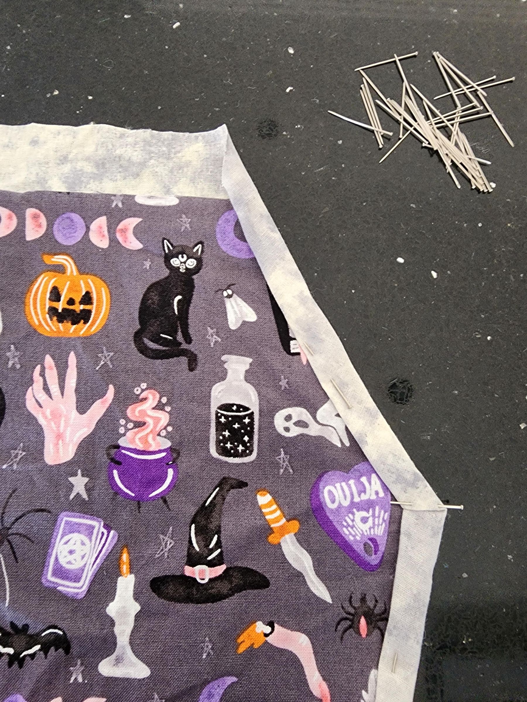 Hand Sewn Coffin Shaped Quilt-As-You-Go King Size Quilt : 10 Steps ...