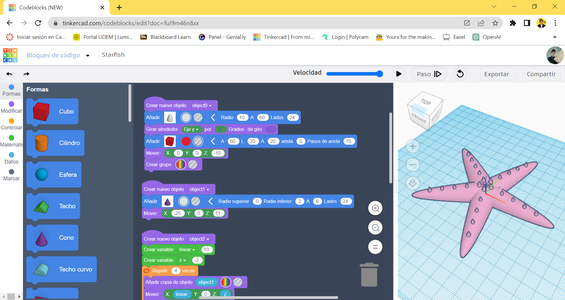Re Discovering Nature With Tinkercad Codeblocks 14 Steps With