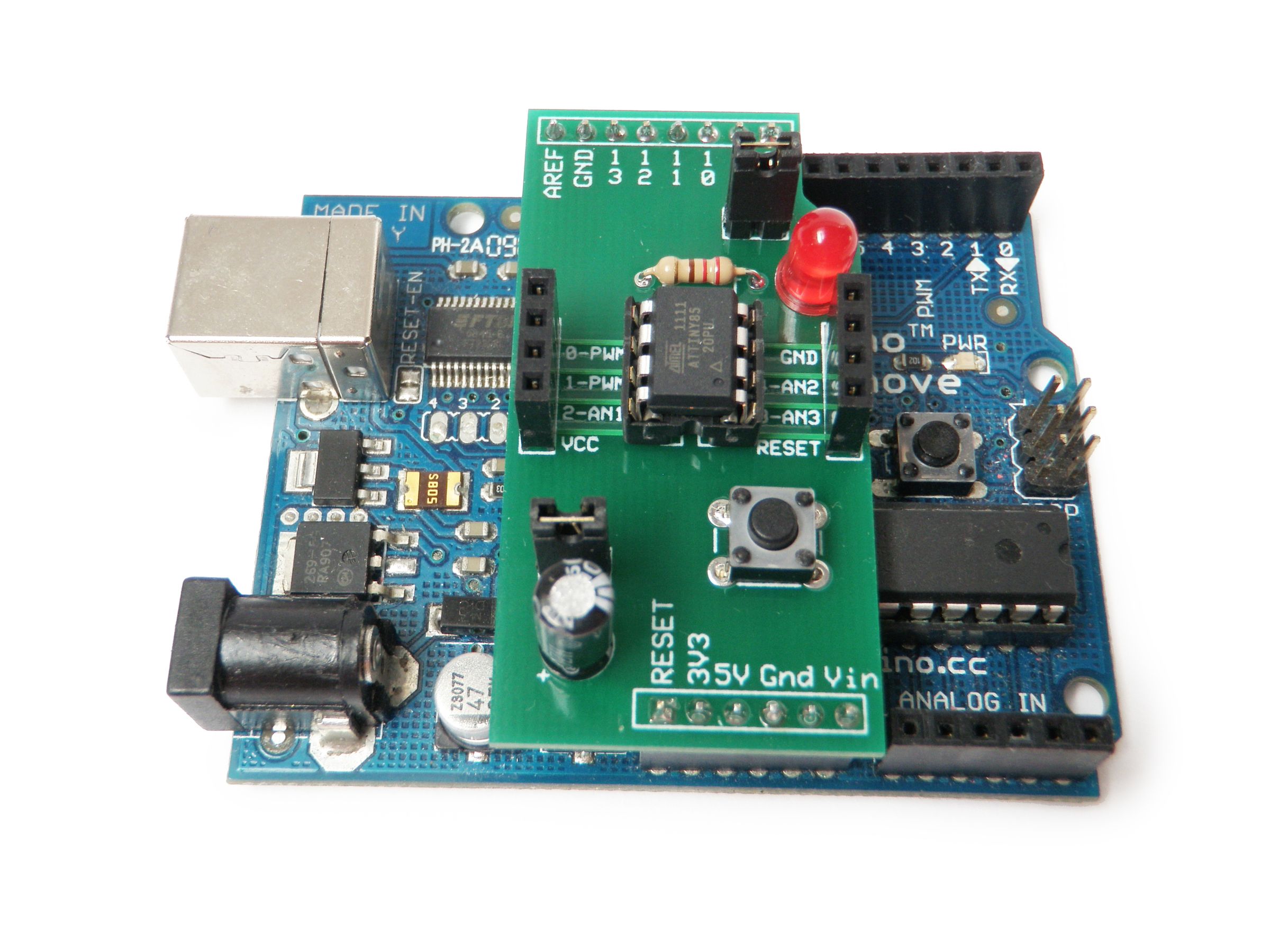 8-Pin Programming Shield : 14 Steps (with Pictures) - Instructables