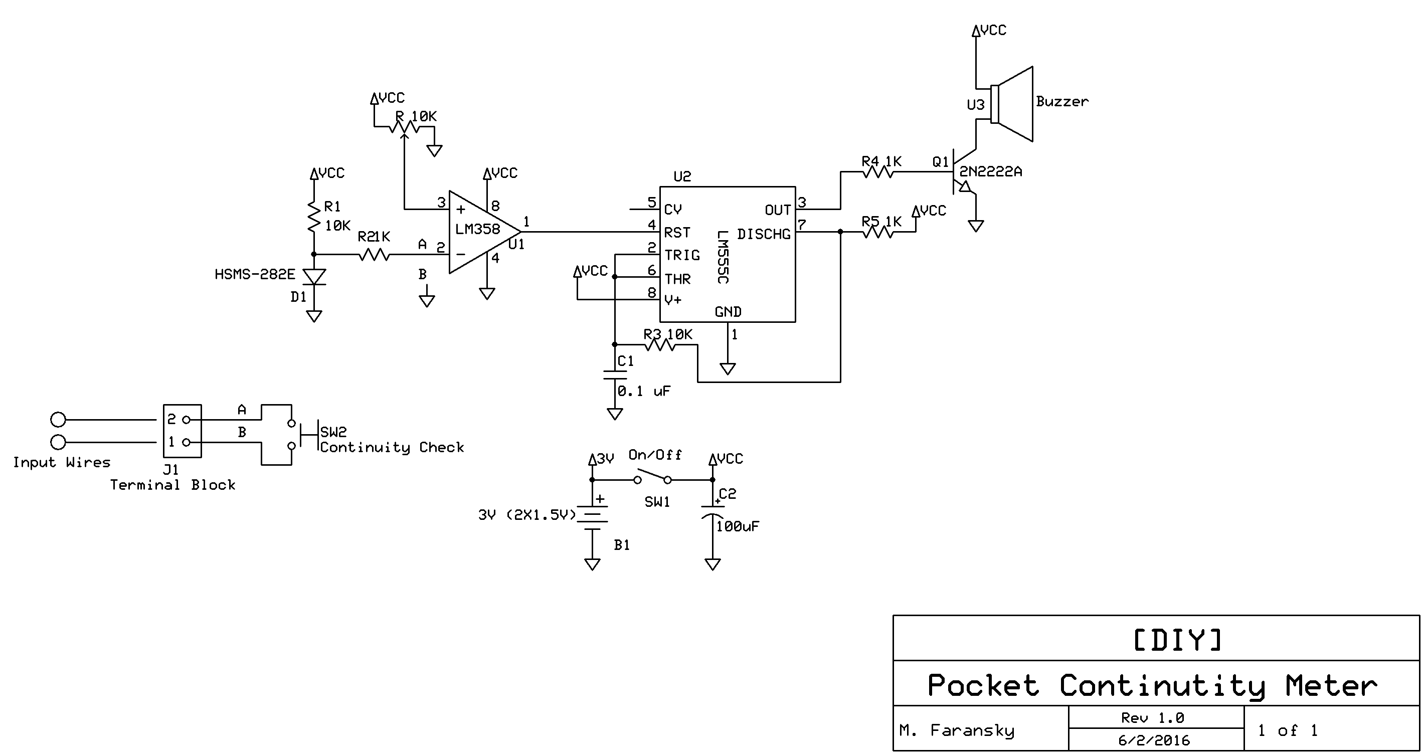 Simple Pocket Continuity Tester : 4 Steps (with Pictures) - Instructables