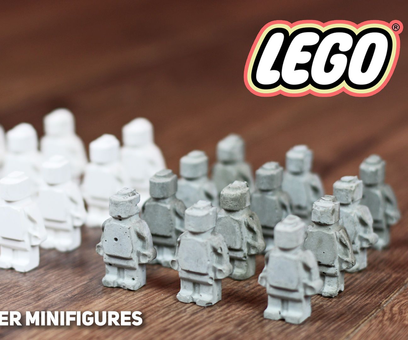 Cement and Plaster Lego Minifigures - Instructables