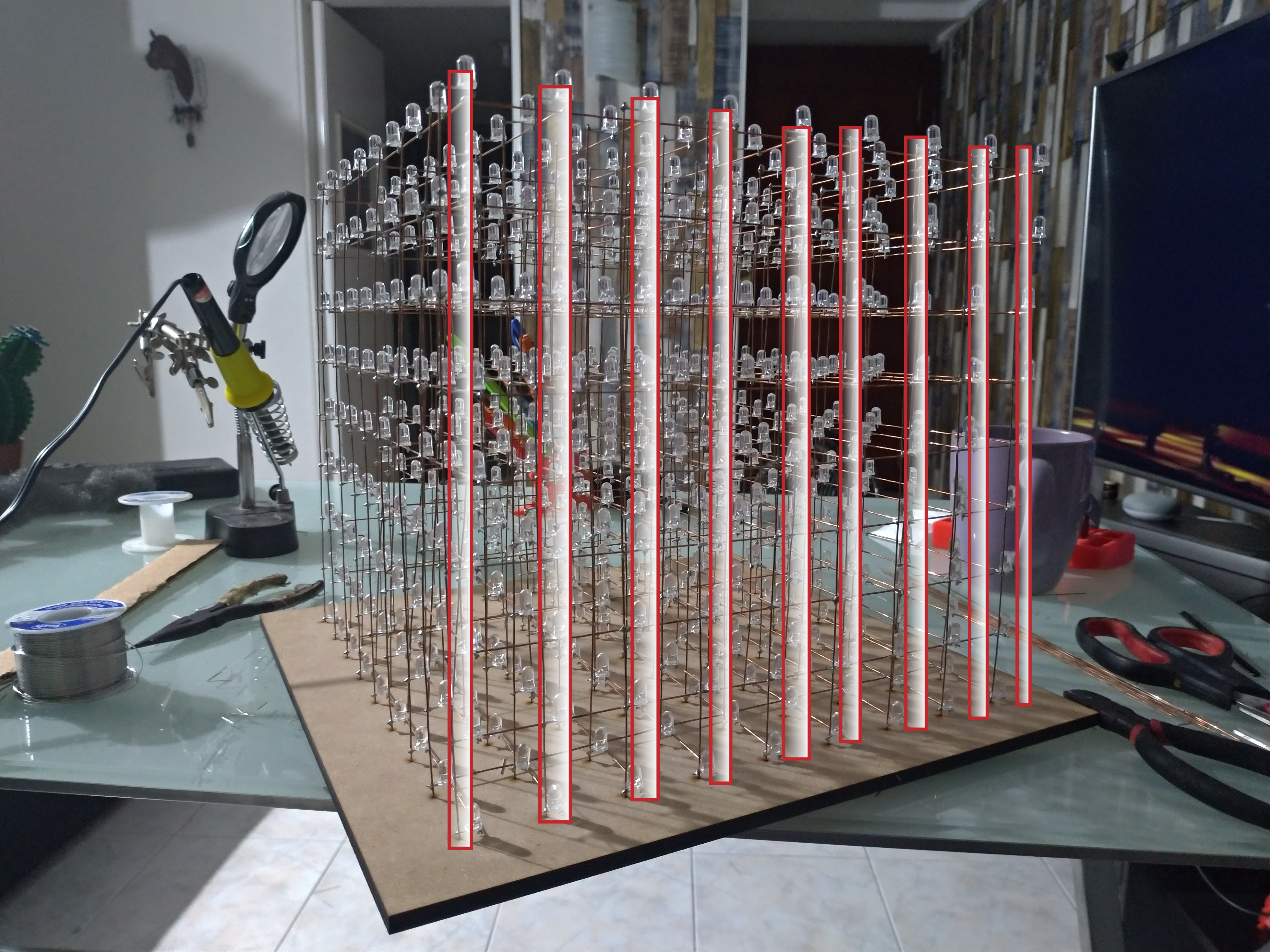 Cubo LED 9x9x9 Con Arduino : 6 Steps - Instructables