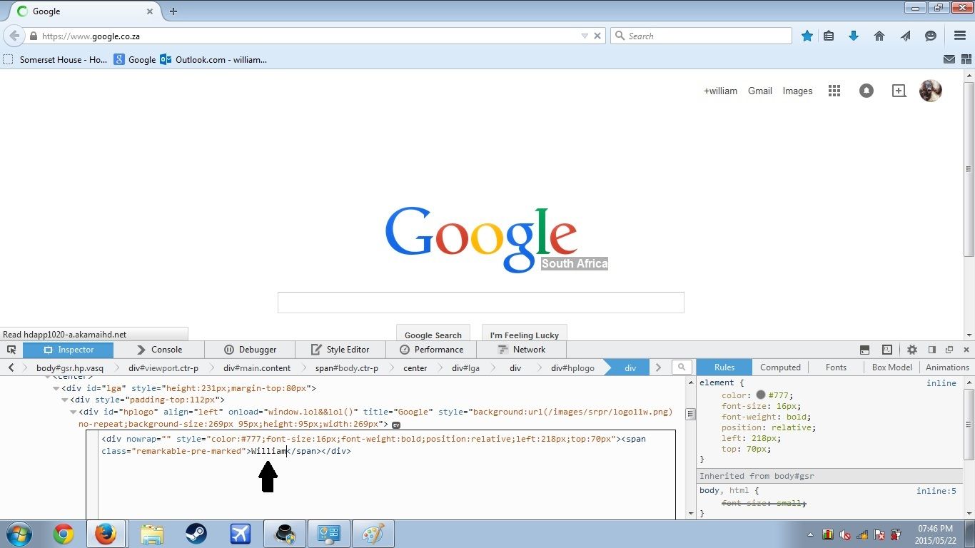 How to Change Google to Your Name : 3 Steps - Instructables