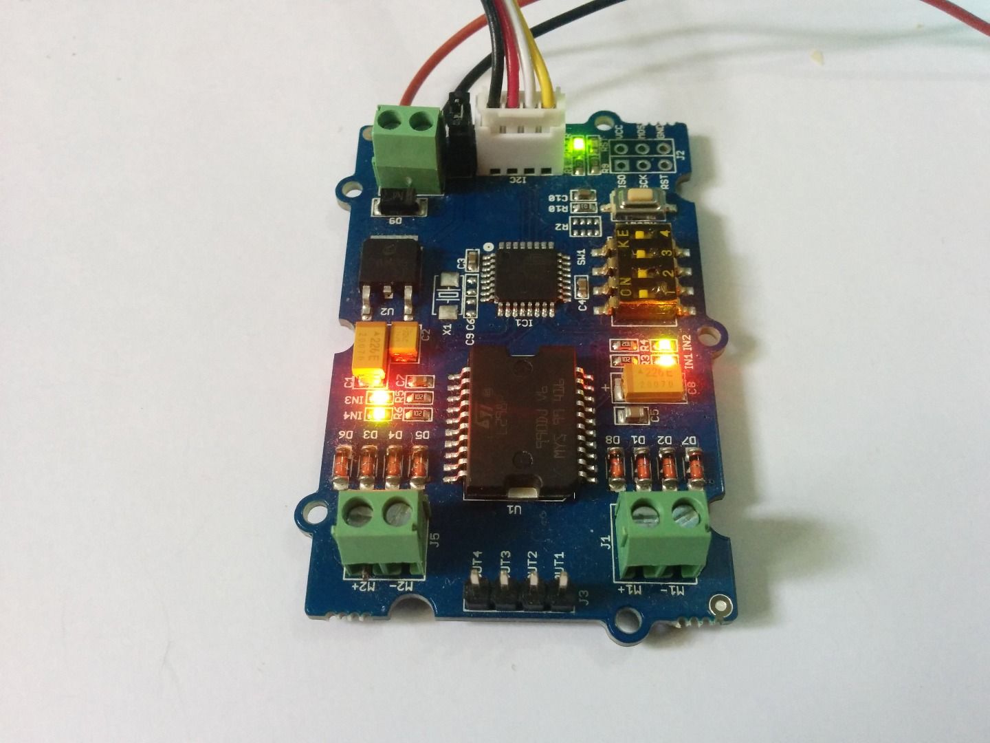 Arduino - Grove I2C Motor Driver : 4 Steps - Instructables