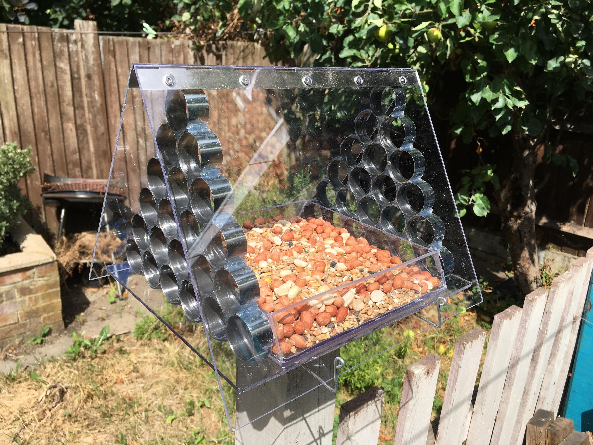 Squirrel Proof Bird Feeder Challenge : 43 Steps (with Pictures ...