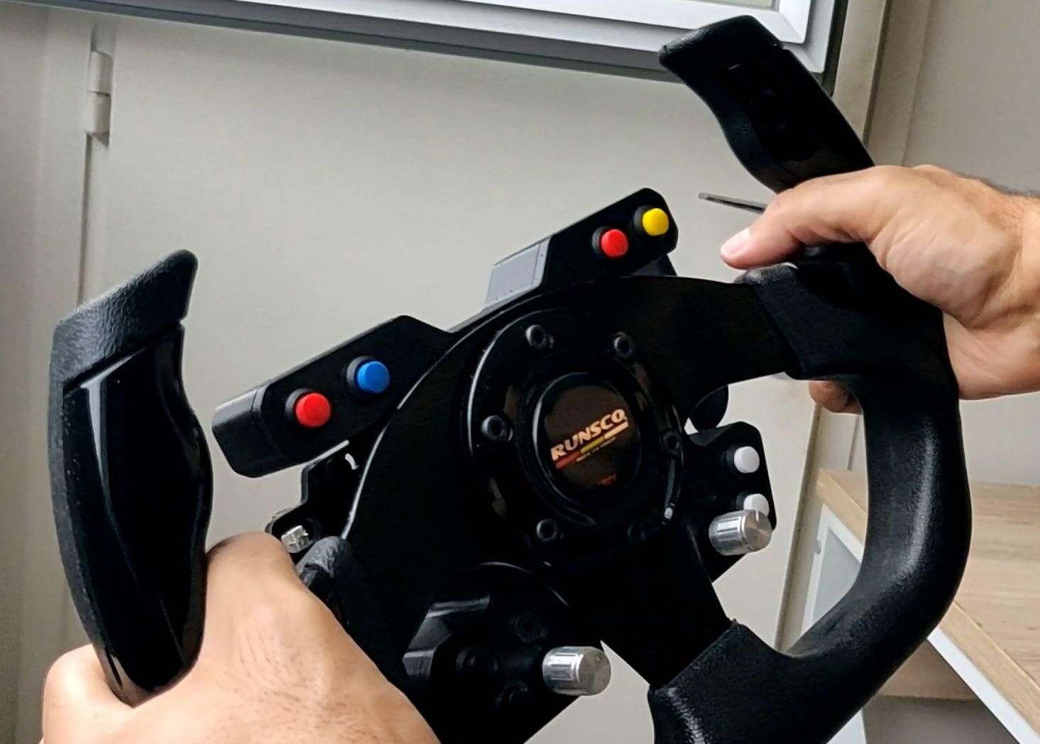 How to Make a Cheap Sim Racing Button Plate With Arduino : 6 Steps ...