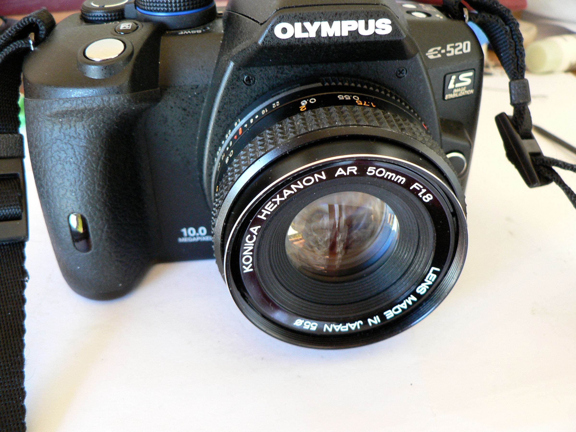 Converting Konica AR Lenses to Olympus DSLR - Instructables
