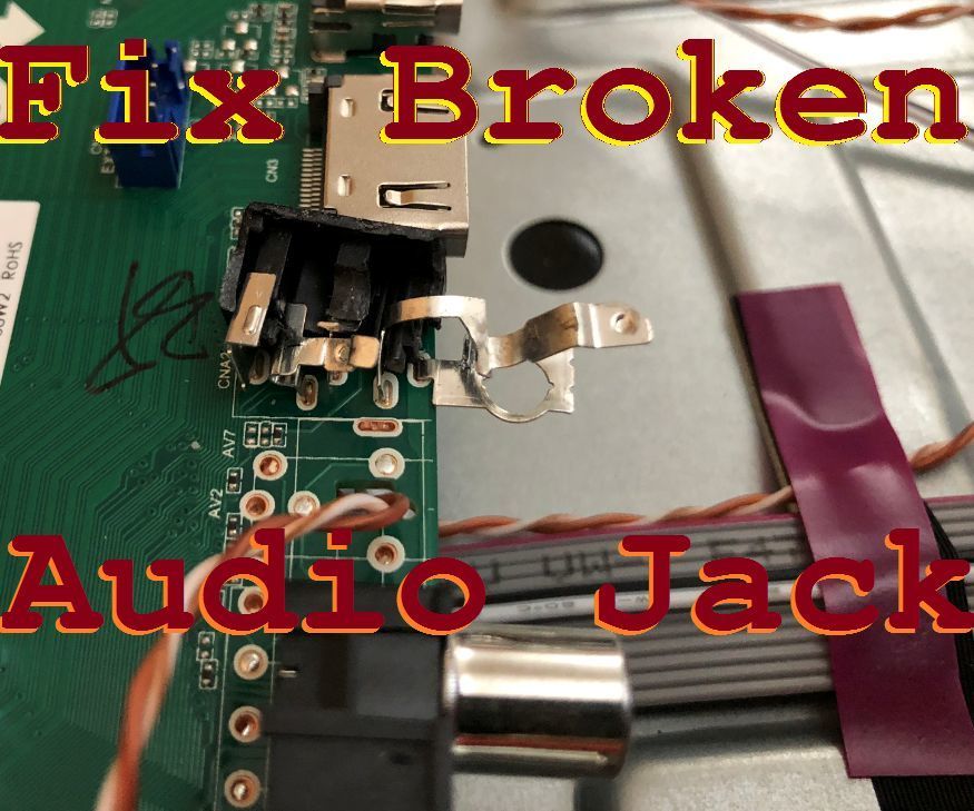 How to Fix the Audio Jack on a TV - Instructables