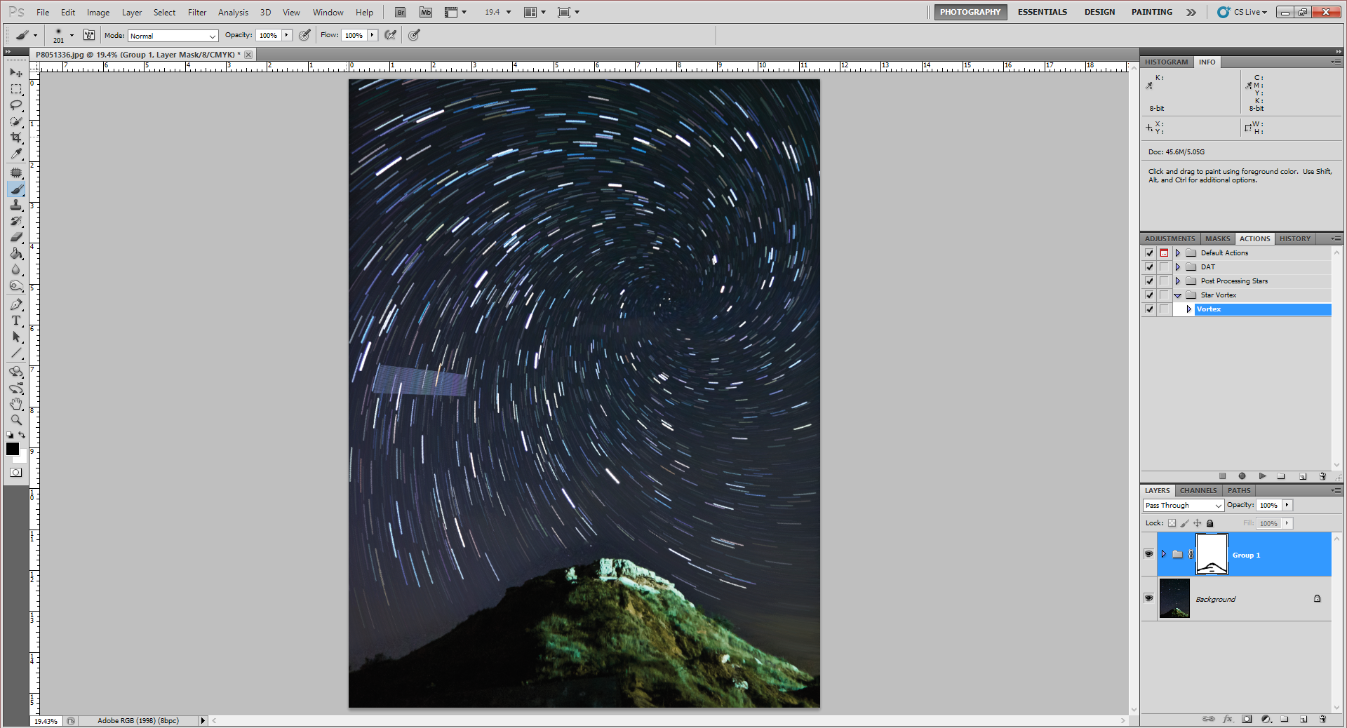 How To Create A Vortex Effect In An Image - ITS