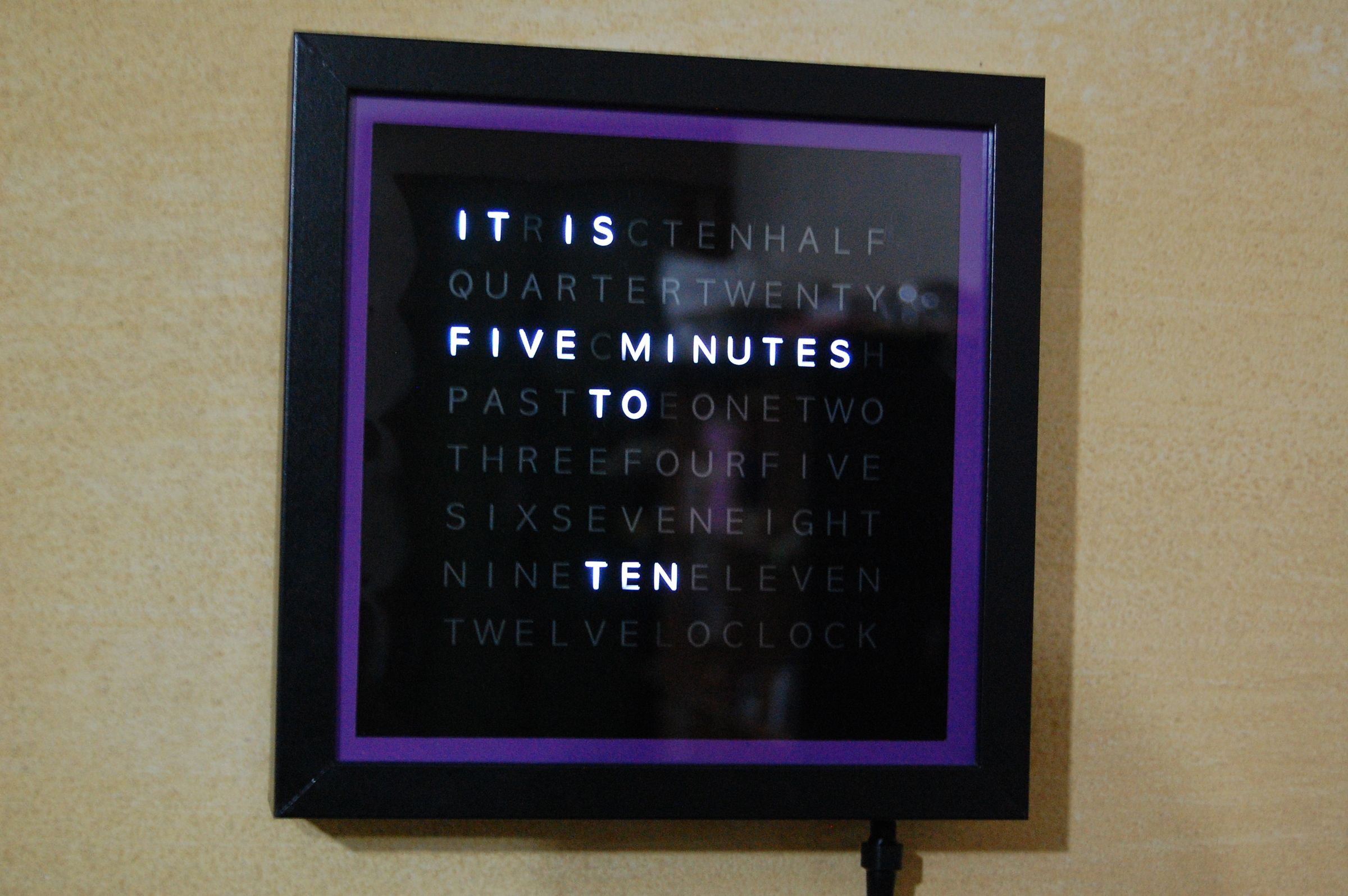 My Arduino WordClock : 15 Steps (with Pictures) - Instructables