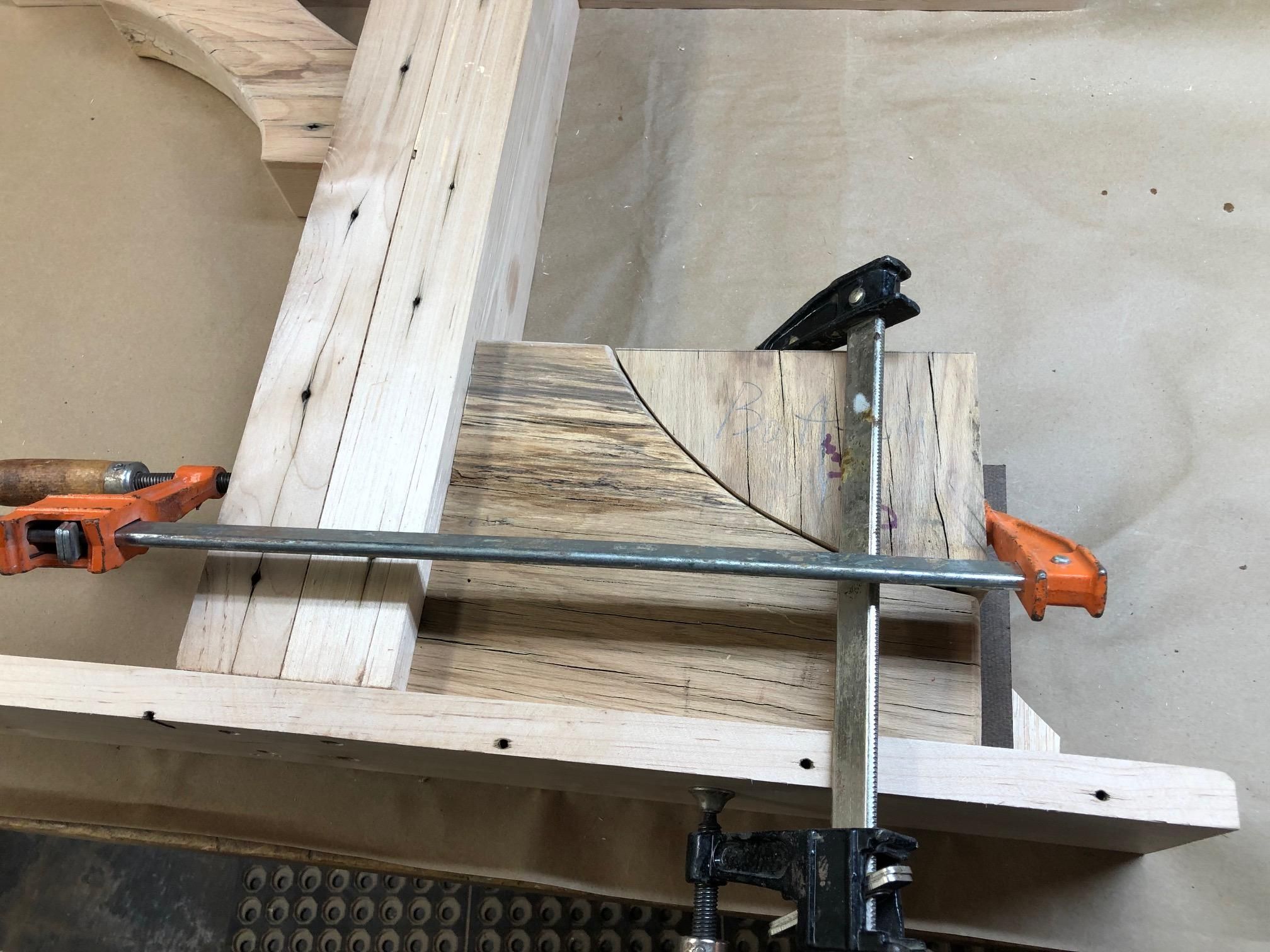 Reclaimed Barn Wood Trestle Table : 10 Steps (with Pictures ...