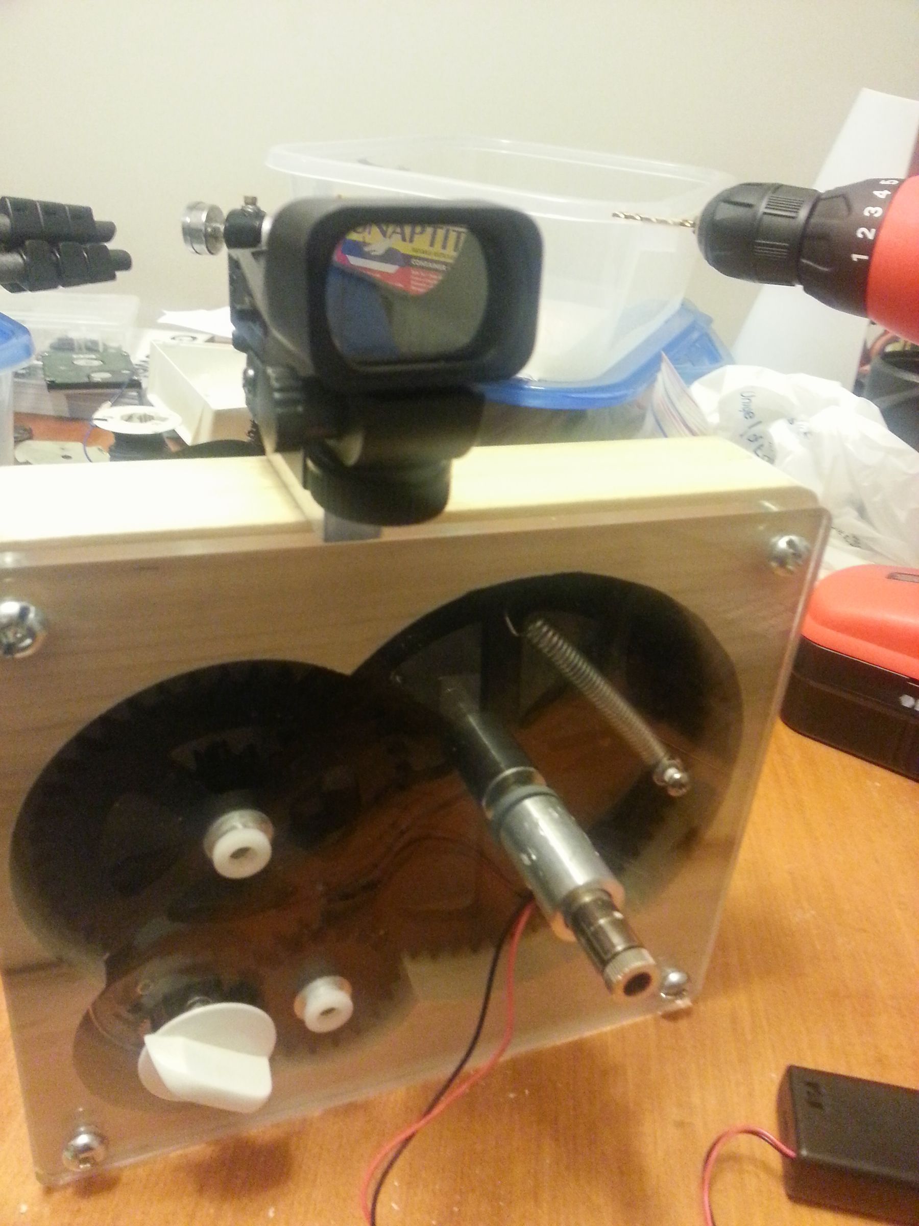 Mechanical Wind-Up Star Tracker for Astro-Photography : 5 Steps ...