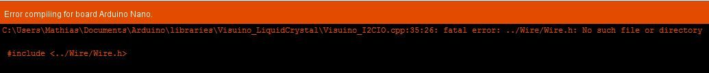 Arduino Nano: I2C 2 X 16 LCD Display With Visuino : 6 Steps (with ...