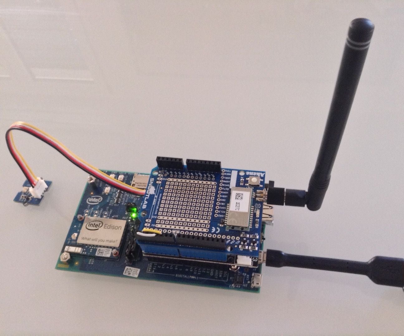 Simple As Sending IoT Sensor Values Through SigFox and Intel Edison, Using Python : 11 Steps ...