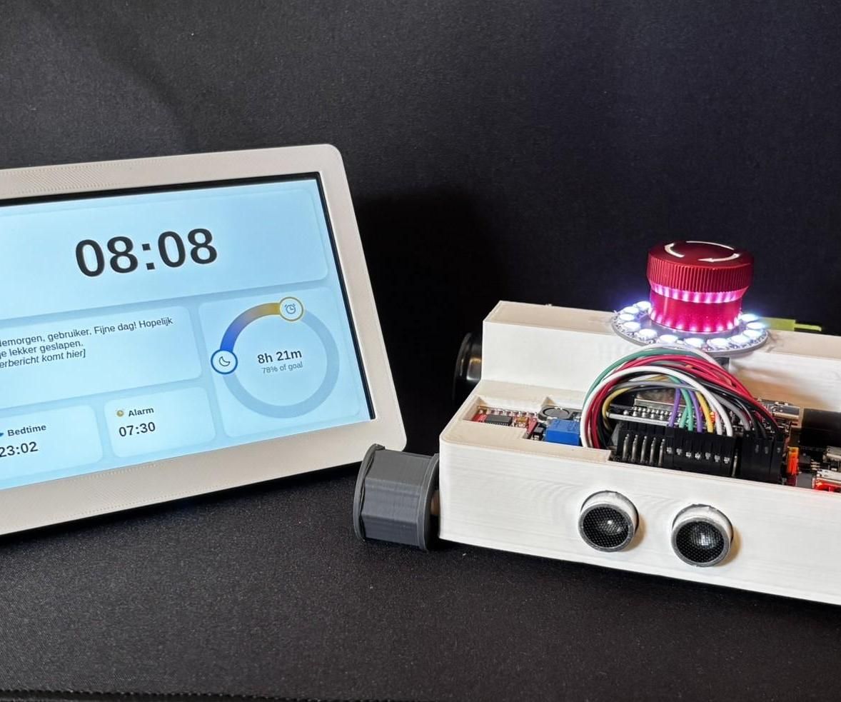 WakeUp Buddy – Smart Robot Alarm Clock That Forces You Out of Bed : 8 ...