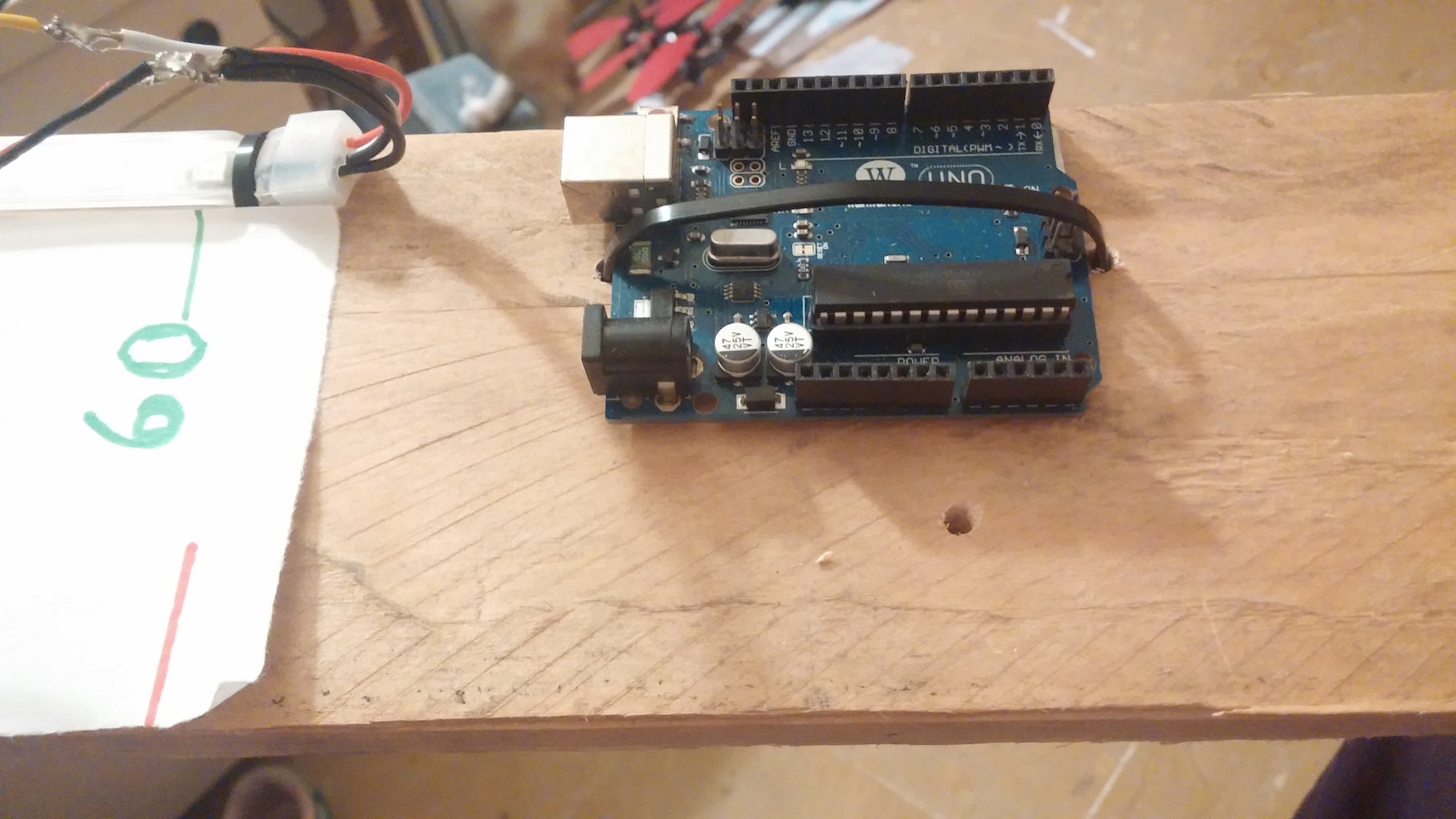 Linear Clock Using Arduino Ds1307 Neopixel Re Using Some Hardware 5 Steps Instructables