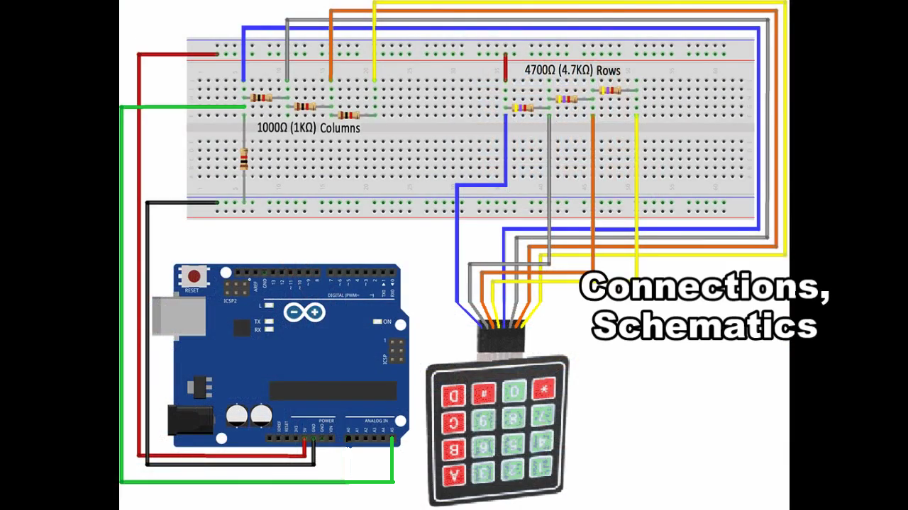 Arduino 4x4 Keypad and 8x8 LED Matrix : 4 Steps - Instructables