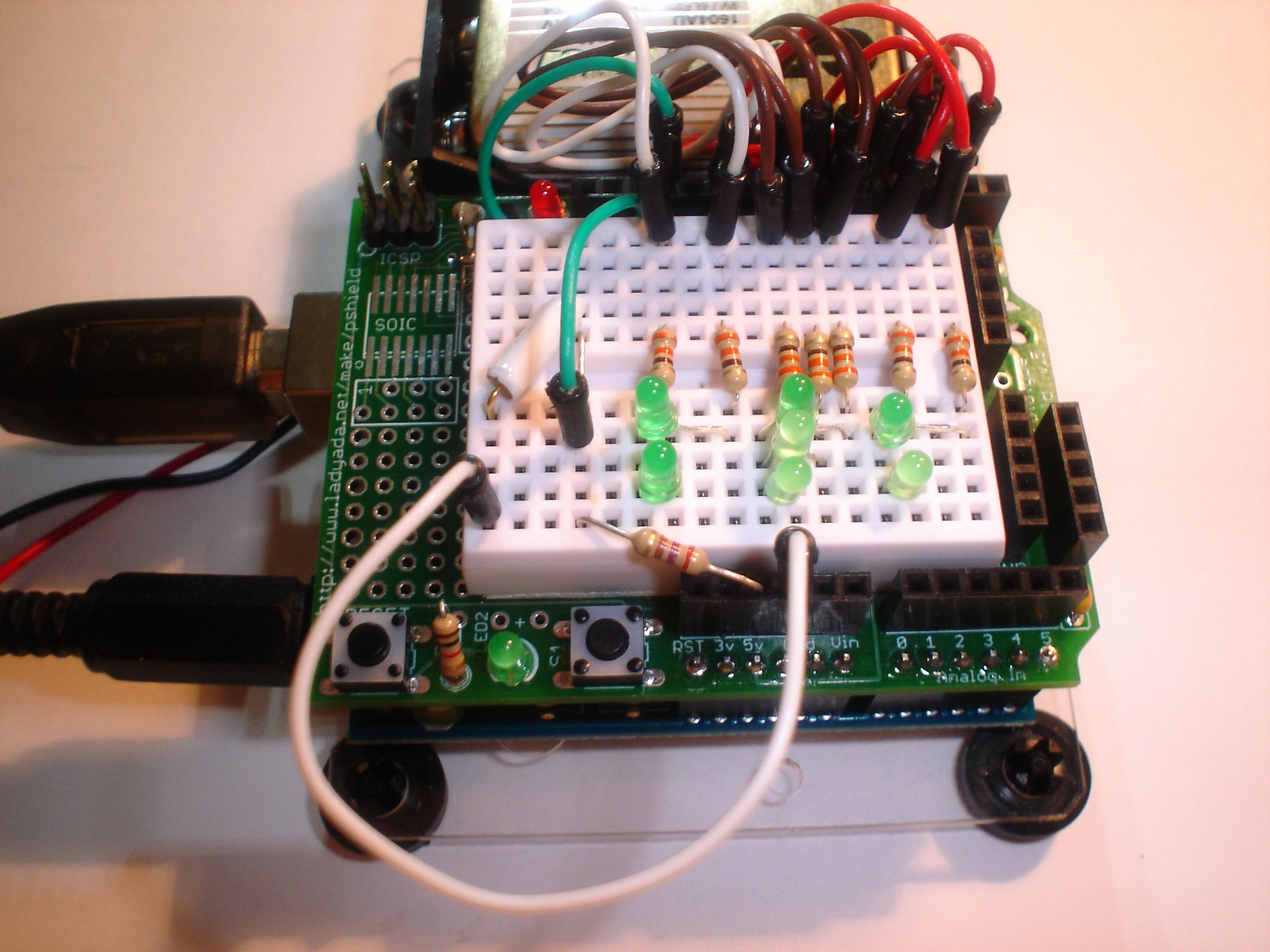 Arduino: Electronic Dice (using Random Numbers) : 6 Steps - Instructables