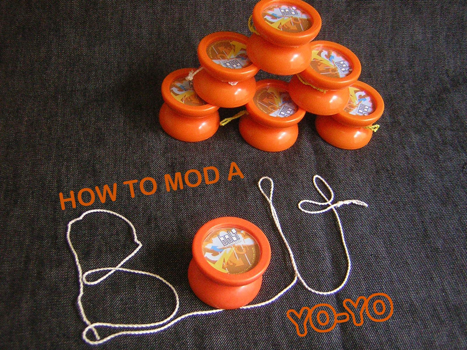 How to Mod a Bolt Yo-Yo : 7 Steps (with Pictures) - Instructables
