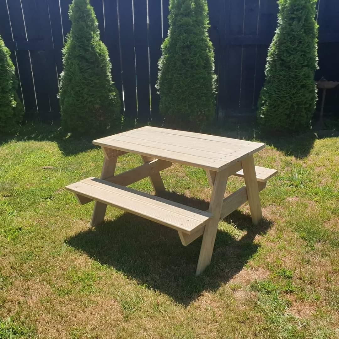 Kids' Picnic Table : 8 Steps (with Pictures) - Instructables
