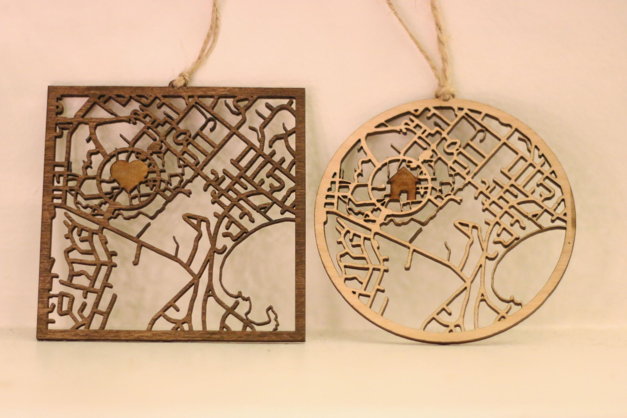 Laser Cut Street Map Ornaments : 24 Steps (with Pictures) - Instructables