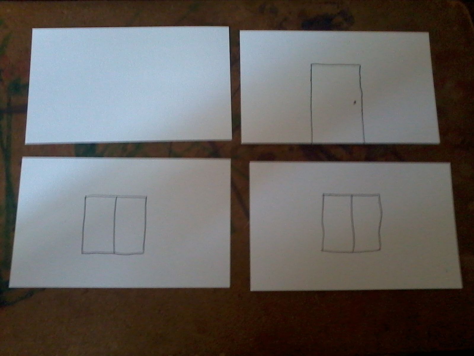 Fun With Index Cards - Little Home on the Desktop : 7 Steps - Instructables