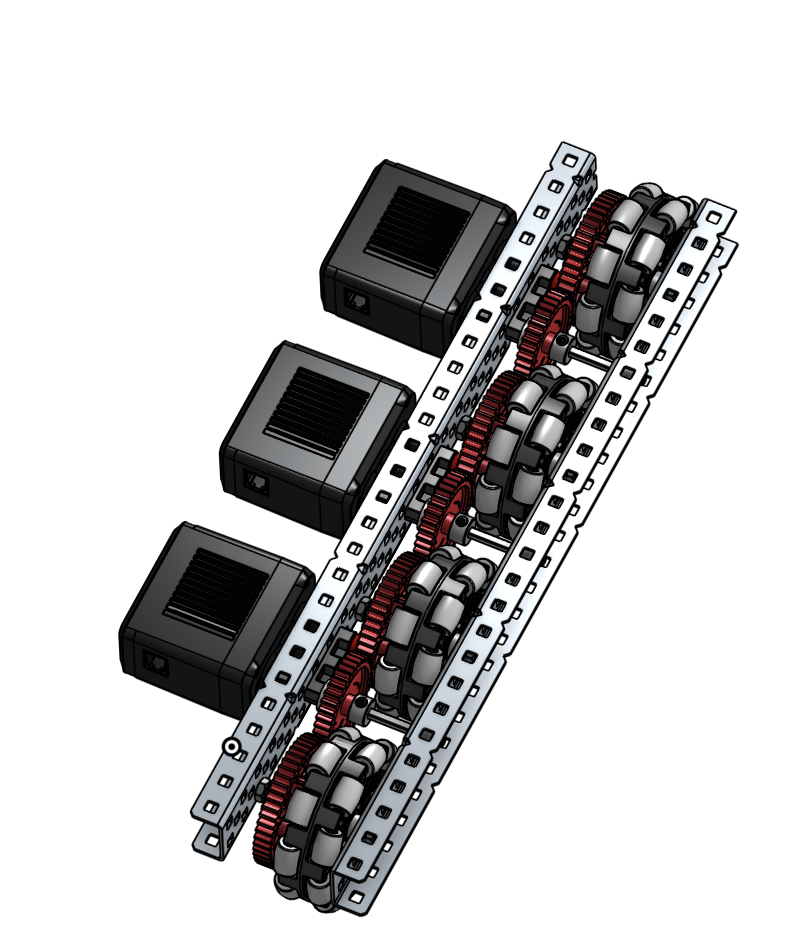 “3D CAD-Designed VEX V5 Robot for Competitive Robotics : 4 Steps ...