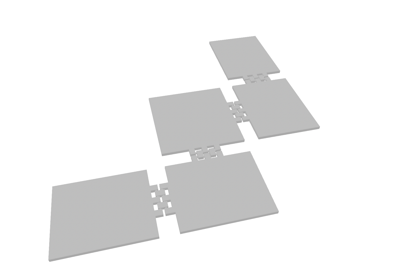 Tiny 3D Printed Hinges in Tinkercad to Make a Folding House : 6 Steps ...