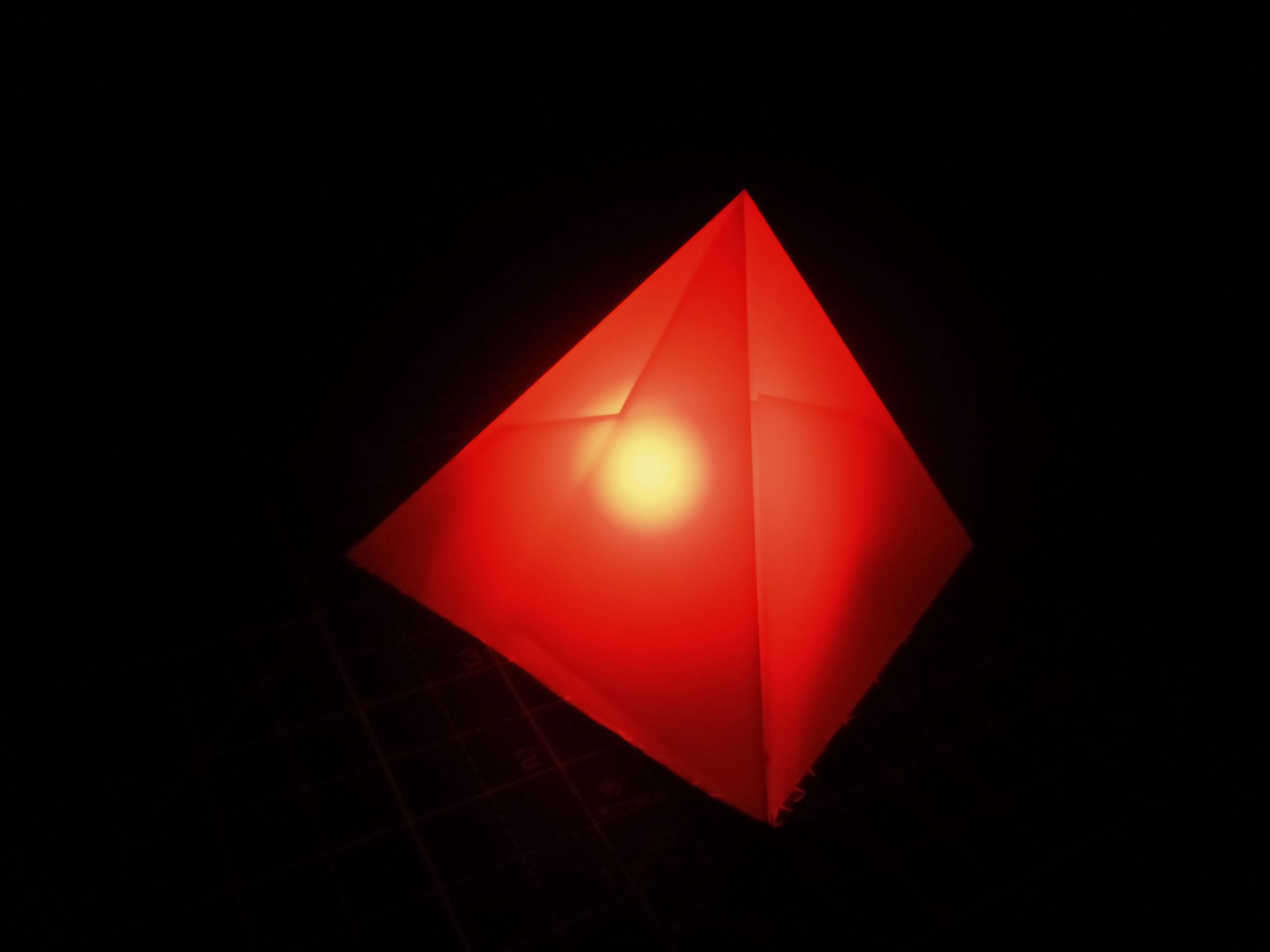Origami Night Lamp : 4 Steps - Instructables
