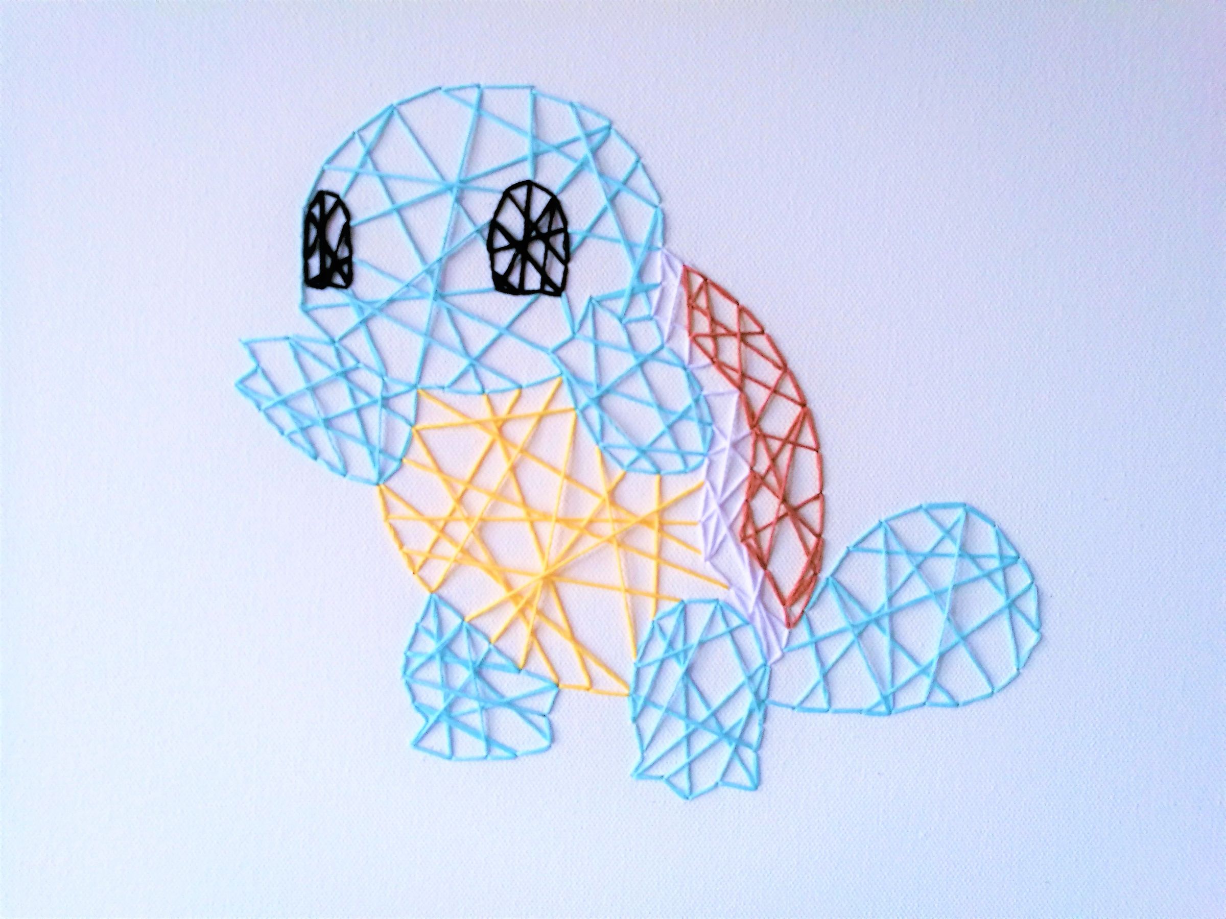 String Art Pokemon : 7 Steps (with Pictures) - Instructables