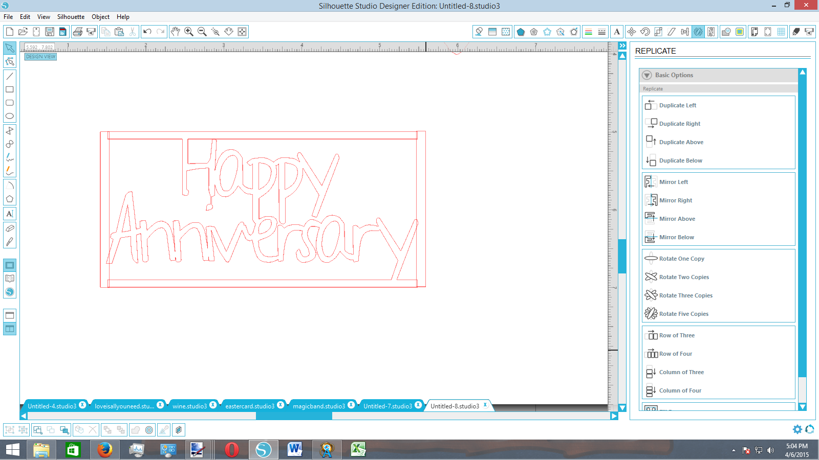 Create a Custom Card + Silhouette Features Tutorial : 7 Steps ...