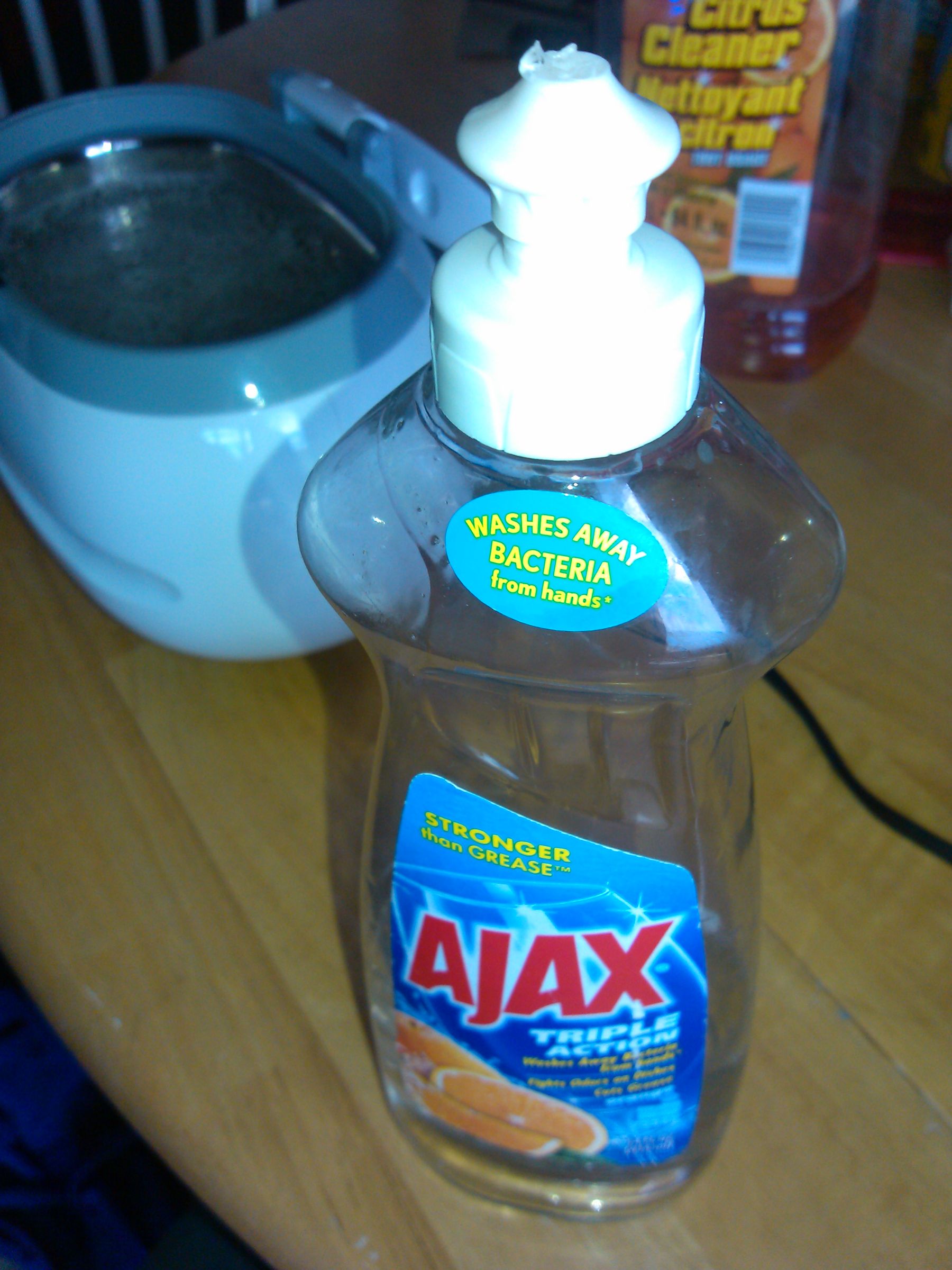 Ajax Cleaner Stronger Than Grease
