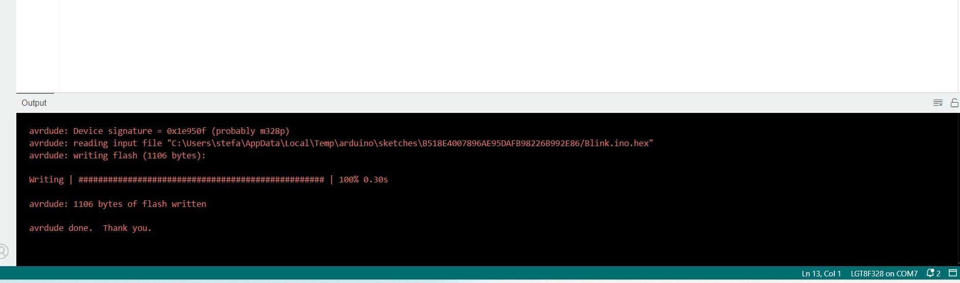 How Make LGT8F328P Blink With Arduino Ide : 6 Steps - Instructables