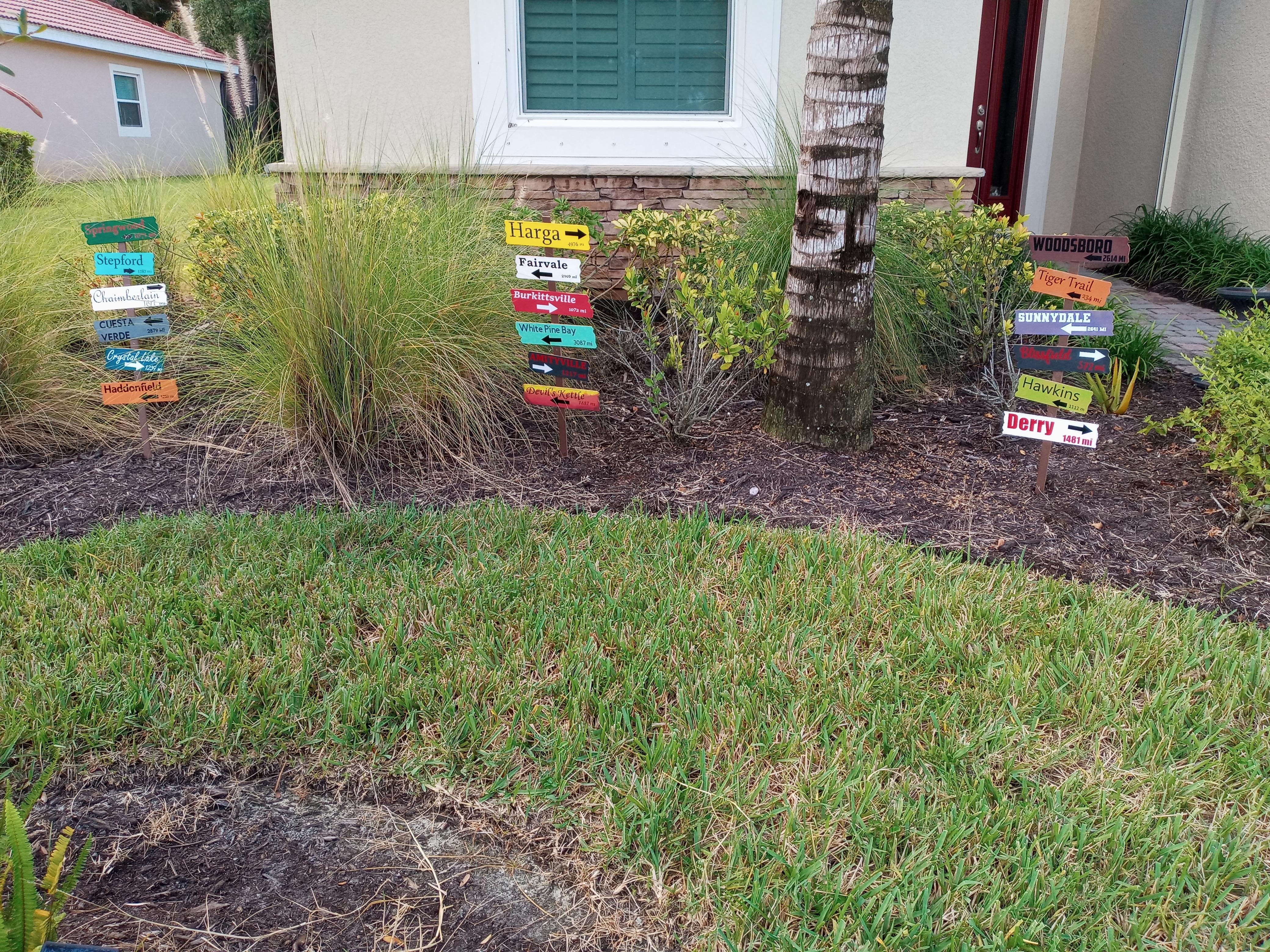 Horror Movie Towns Directional Sign : 5 Steps (with Pictures ...